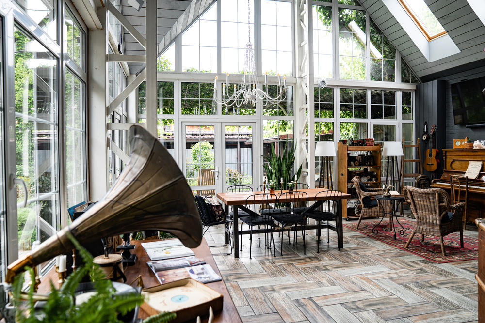 Toutes les caractéristiques d'une véranda exposée nord